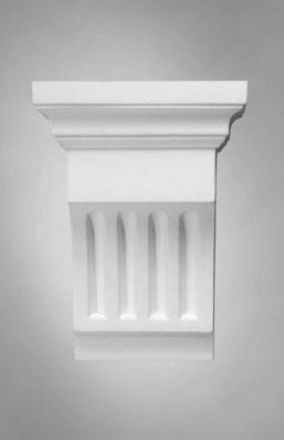 Fluted Georgian Corbel | Plaster Warehouse